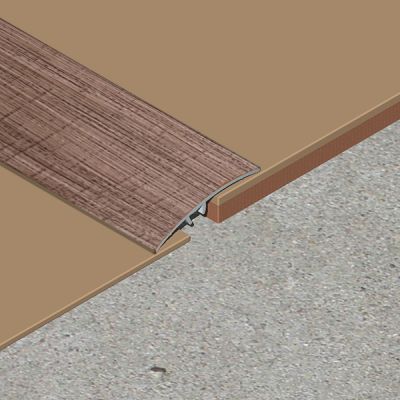 Prag trecere, diferenta nivel 14 mm, 39 mmx0,9 m, stejar castaniu ...