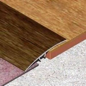 Prag trecere, diferenta nivel 15 mm, 51 mmx2,7 m, wenge - Profilux