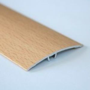 Prag trecere, diferenta nivel 15 mm, 51 mmx2,7 m, fag - Profilux