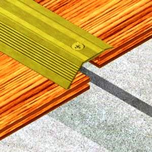 Prag trecere, diferenta nivel 10 mm, 32 mmx2,7 m, - Profilux