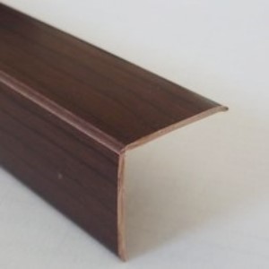 Cornier flexibil PVC, 30x30 mm, 2,75 m, mahon inchis - Profilux