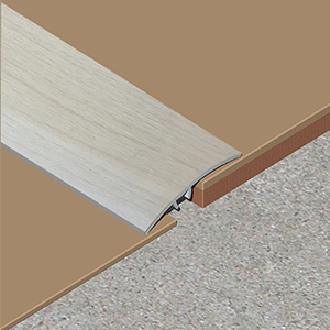 Prag trecere, diferenta nivel 14 mm, 39 mmx2,7 m, pin alb - Profilux