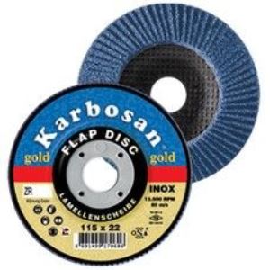 Disc lamelar conic Gold, uz profesional, 125x22, granulatie 60 - Profilux