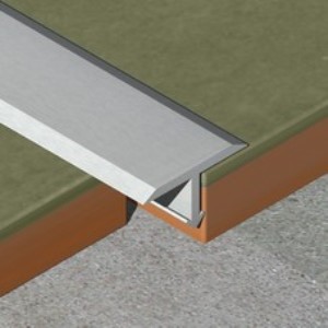 Prag trecere profil T, 20 mmx2,7 m, argintiu satinat - Profilux