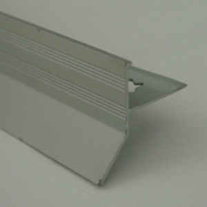 Profil picurator terasa, 12 mm, aluminiu, 2,5 m, argintiu satinat ...