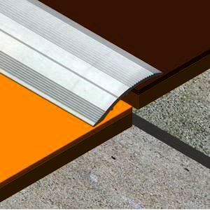 Prag trecere, diferenta nivel 15 mm, 40 mmx2,7 m, argintiu satinat ...